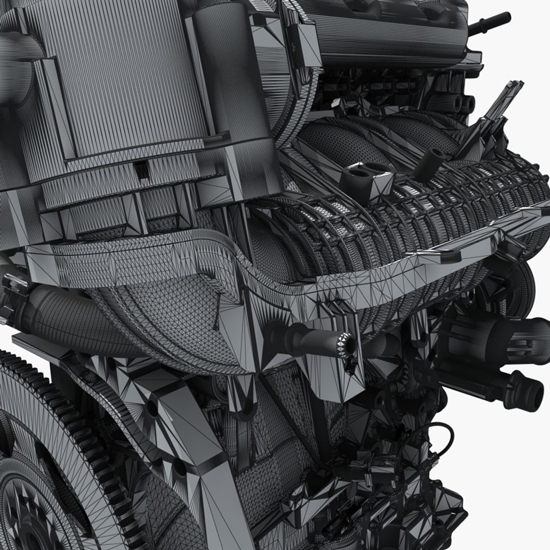 3D Model Petrol Engine Cutaway - TurboSquid 1441302