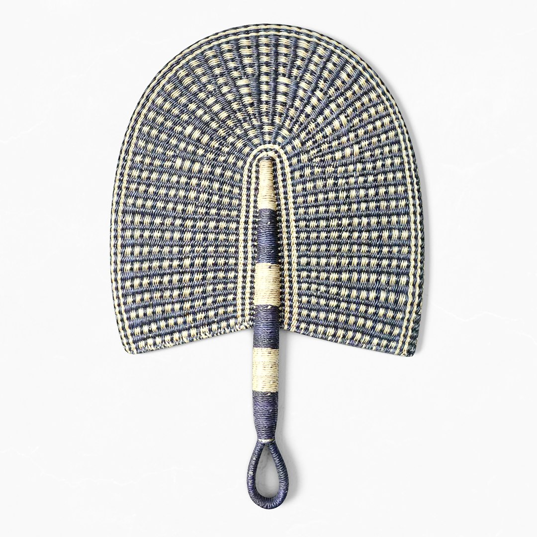 African Handwoven Fan 3 Model - TurboSquid 2129814