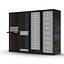3d model generic server racks set