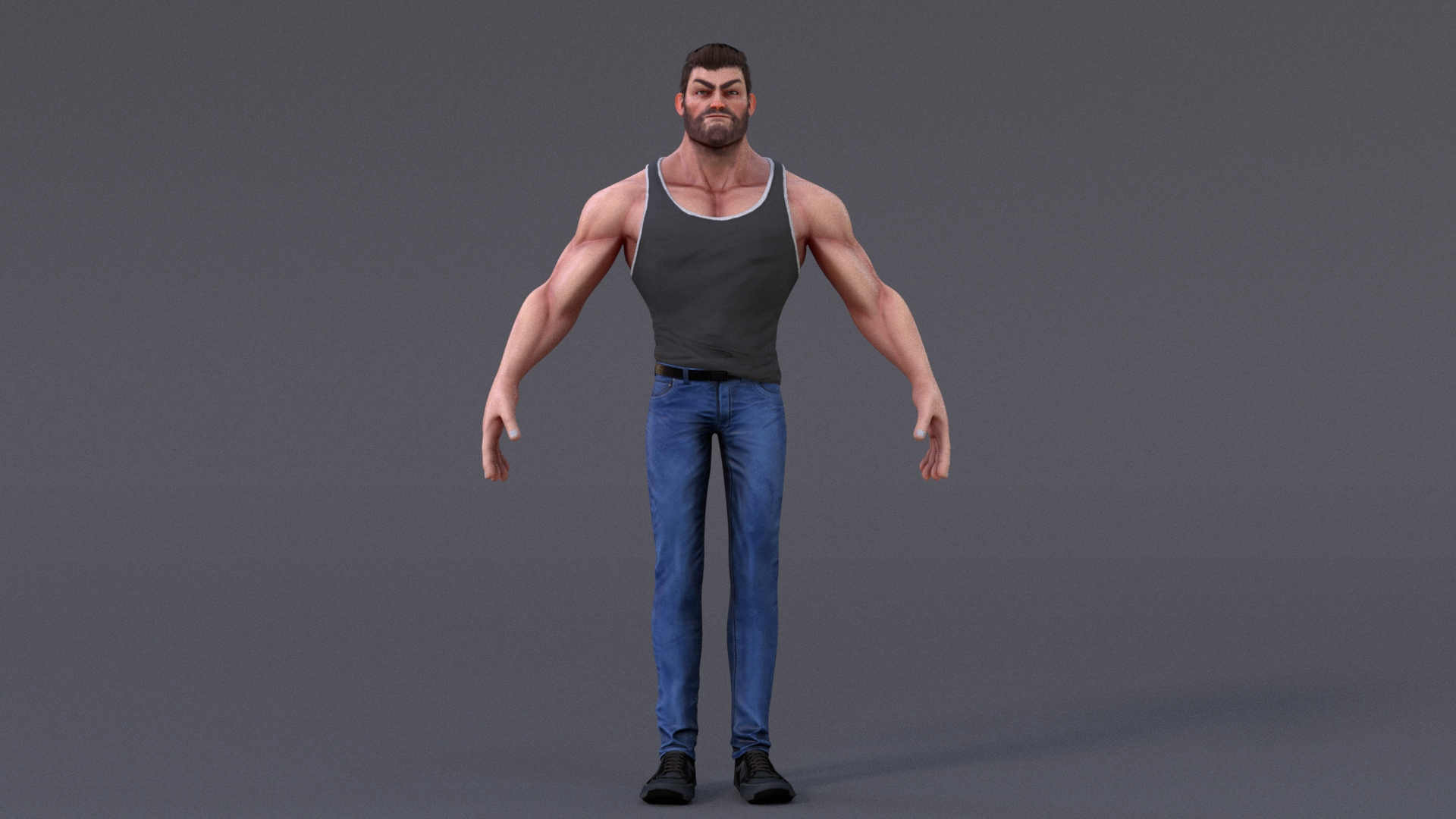 3D James Cartoon Man Rig - TurboSquid 2020929