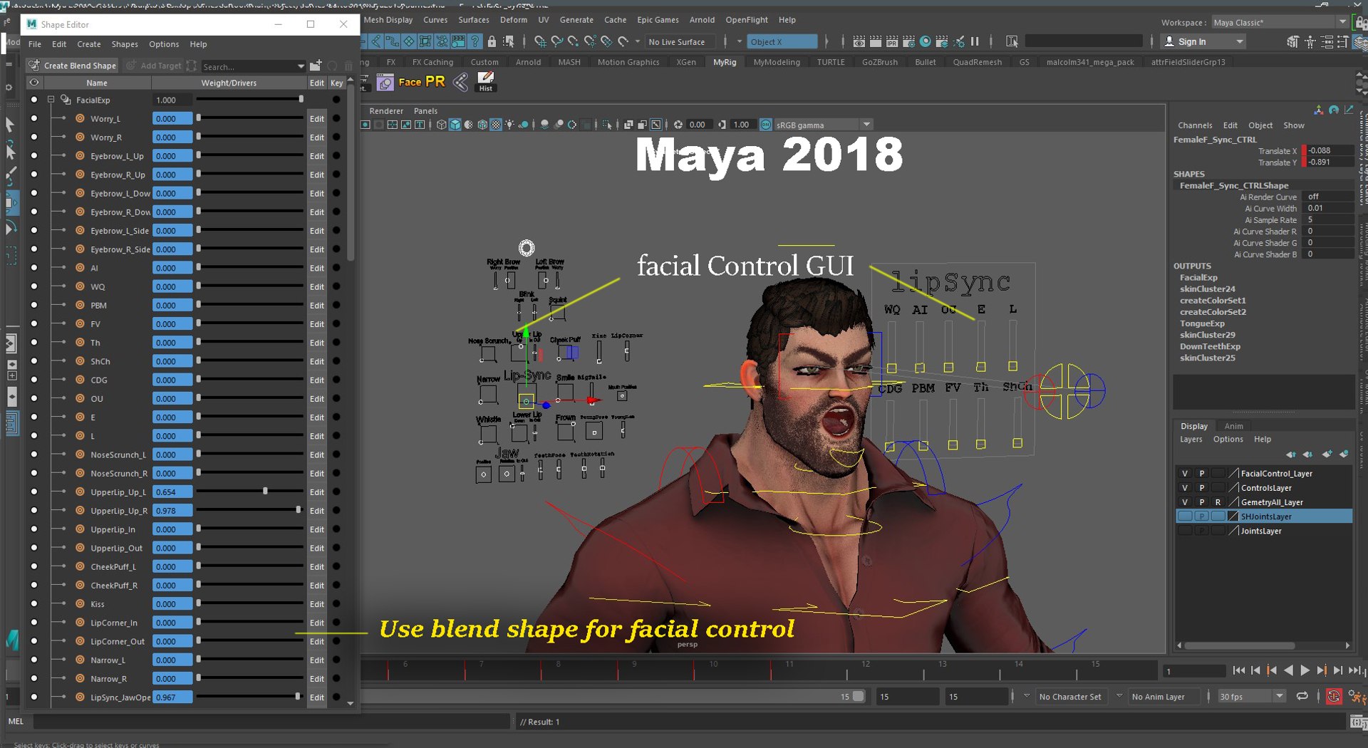 3D James Cartoon Man Rig - TurboSquid 2020929