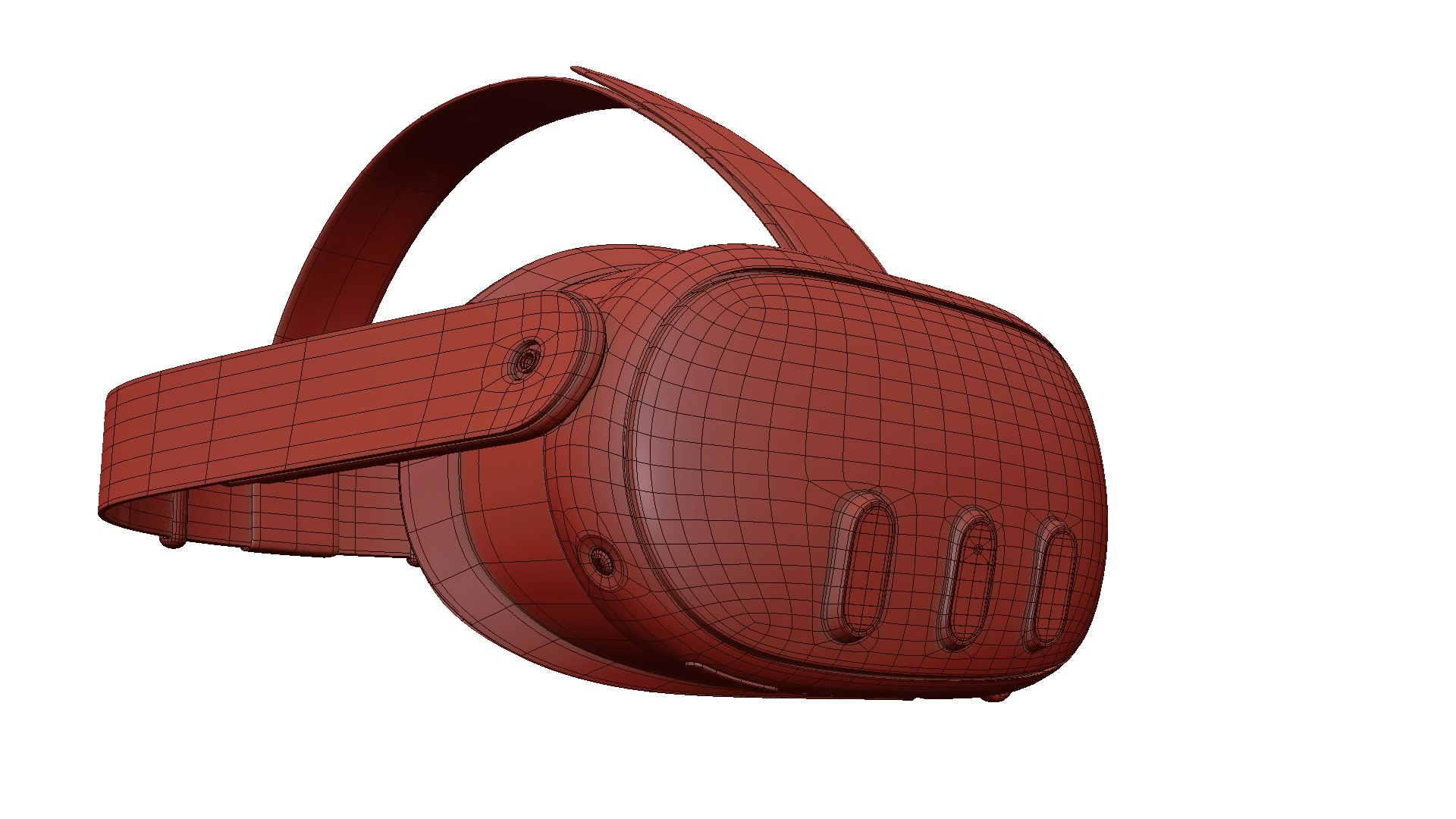 Meta Quest 3 VR Headset model - TurboSquid 2067356