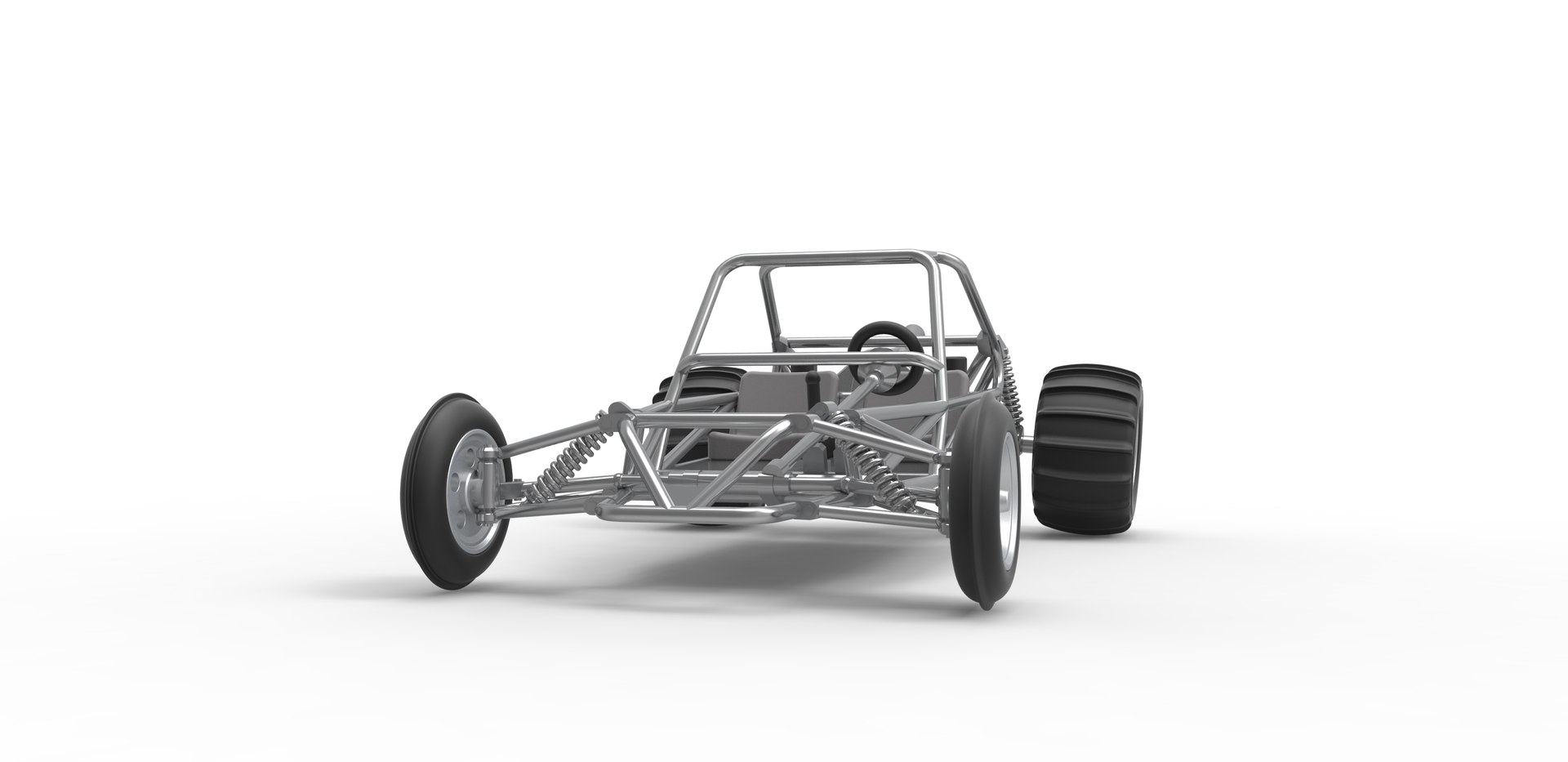 3D Model Diecast Old School Sand Rail Buggy Scale 1 To 25 - TurboSquid ...