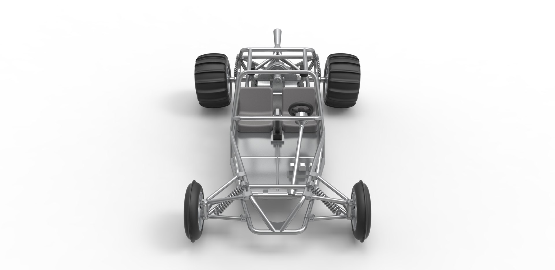 3D Model Diecast Old School Sand Rail Buggy Scale 1 To 25 - TurboSquid ...