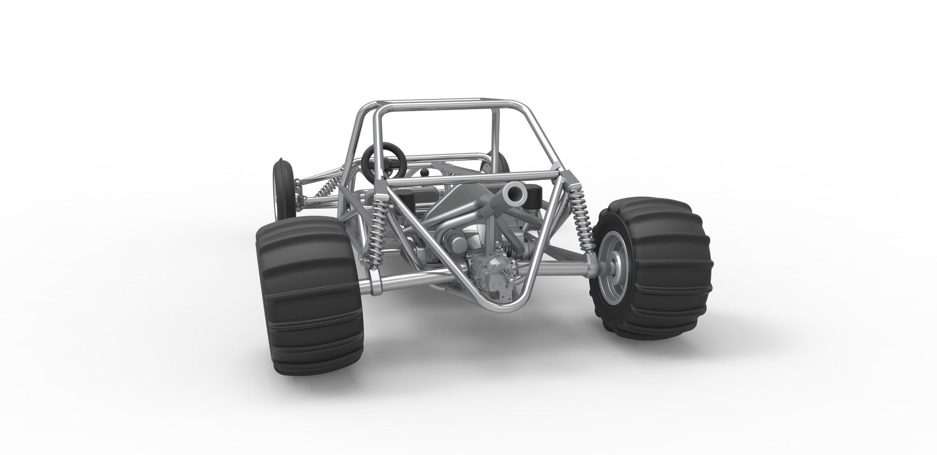 3D Model Diecast Old School Sand Rail Buggy Scale 1 To 25 - TurboSquid ...