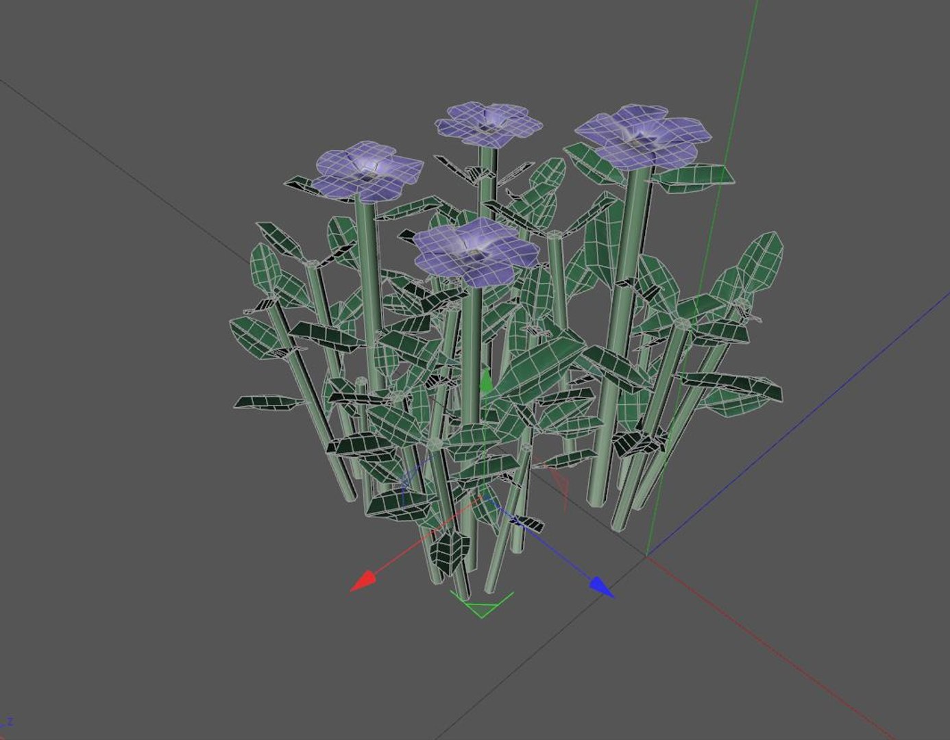 Free Vinca Minor 3d Model