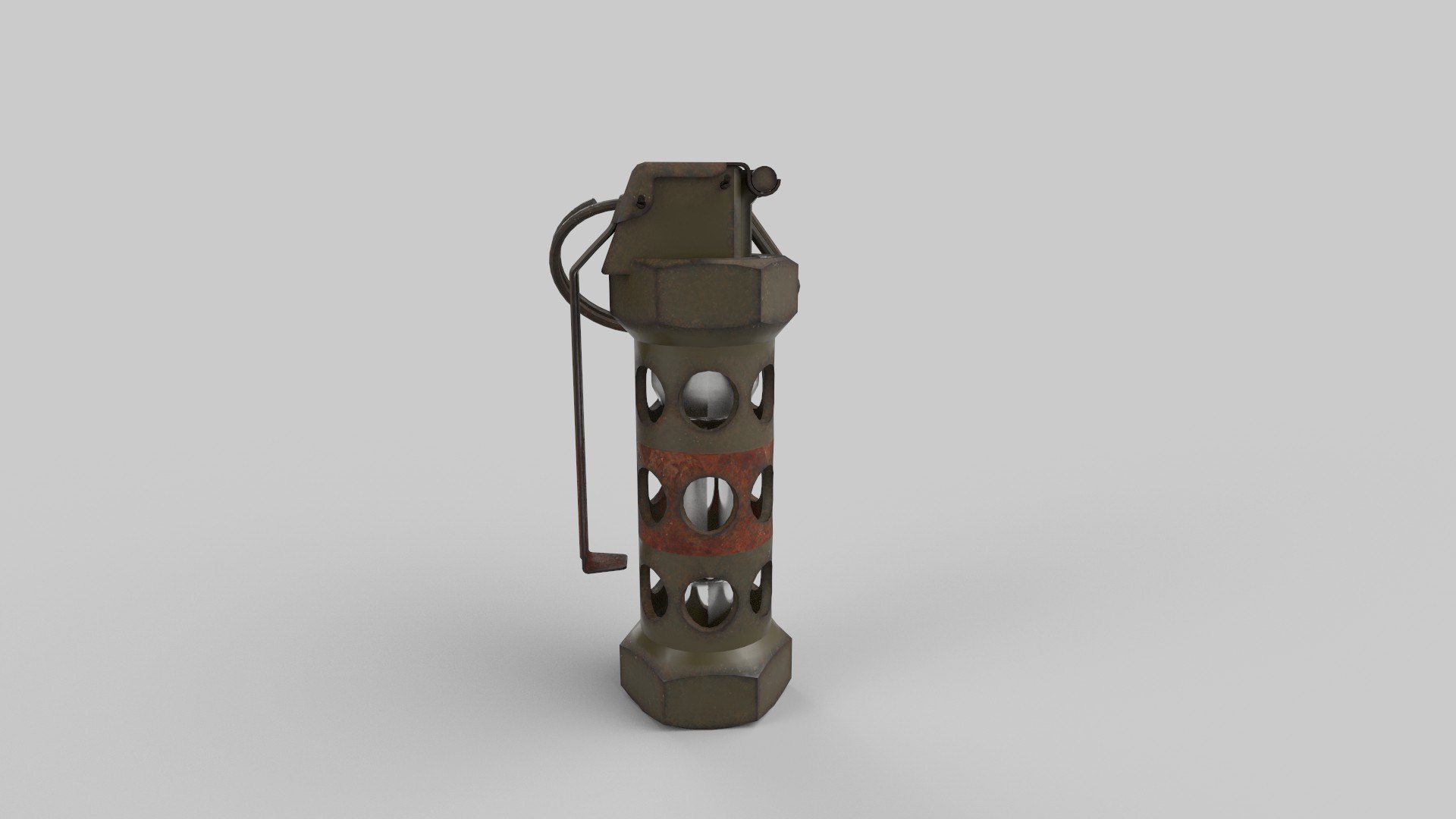 Flashbang Grenade 3D - TurboSquid 1842445