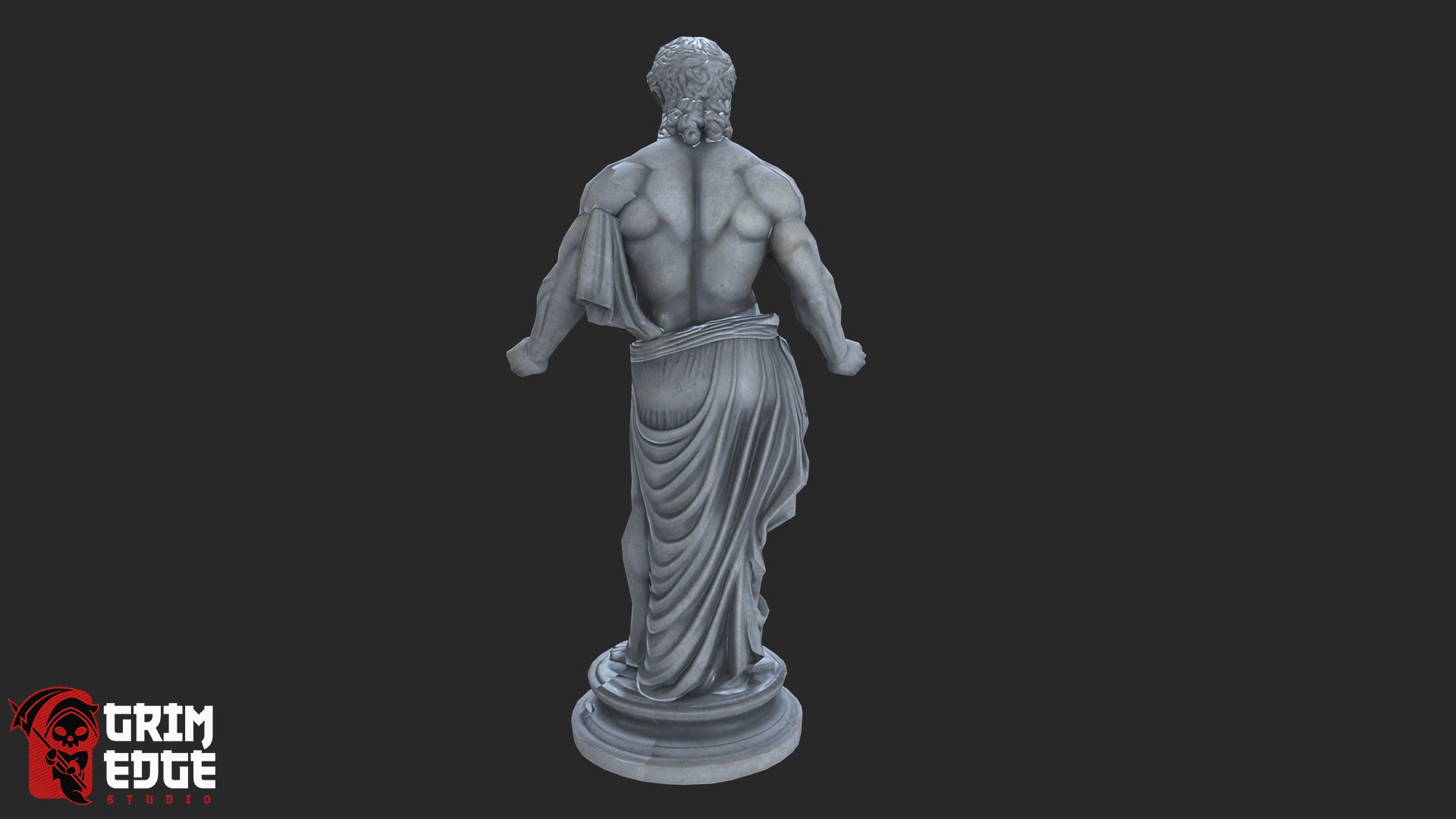 Ancient Greek Hero Hercules Marvel Texture Statue Model - TurboSquid ...