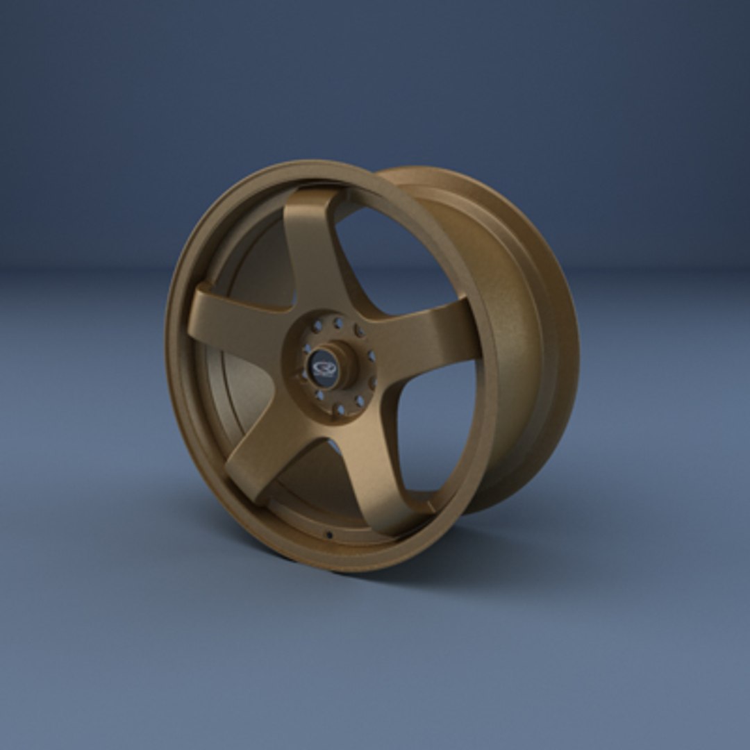 Rota P45r Wheel 3d Model