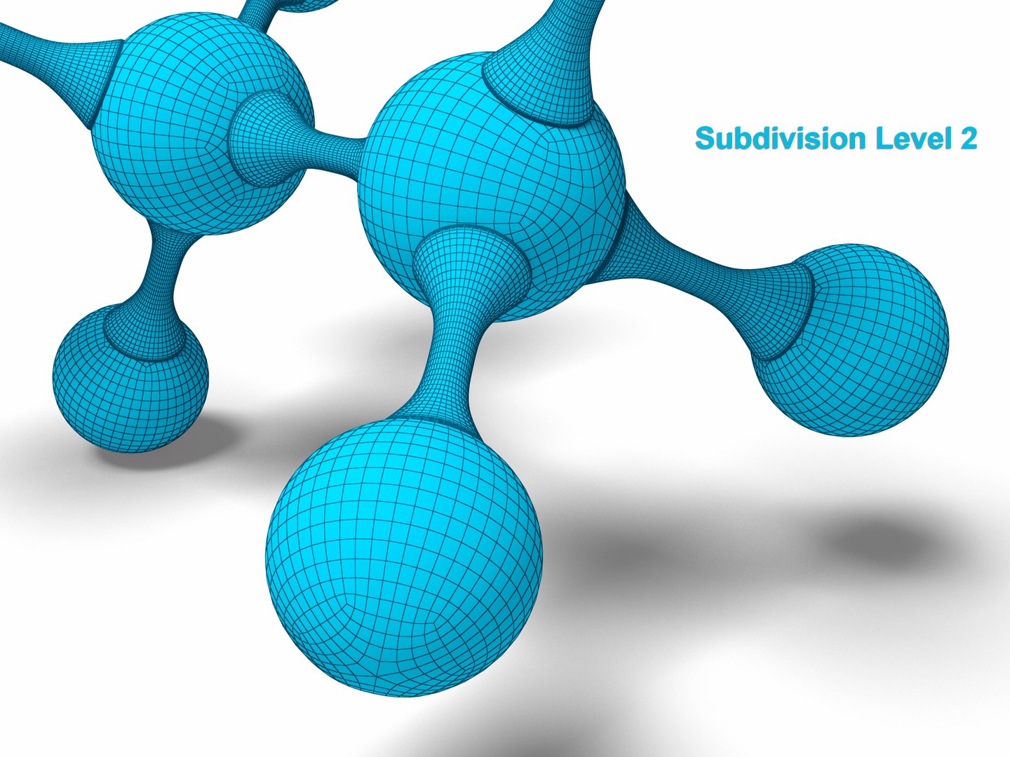 3D Ethane Molecule C2h6 Modeled Model - TurboSquid 1540259