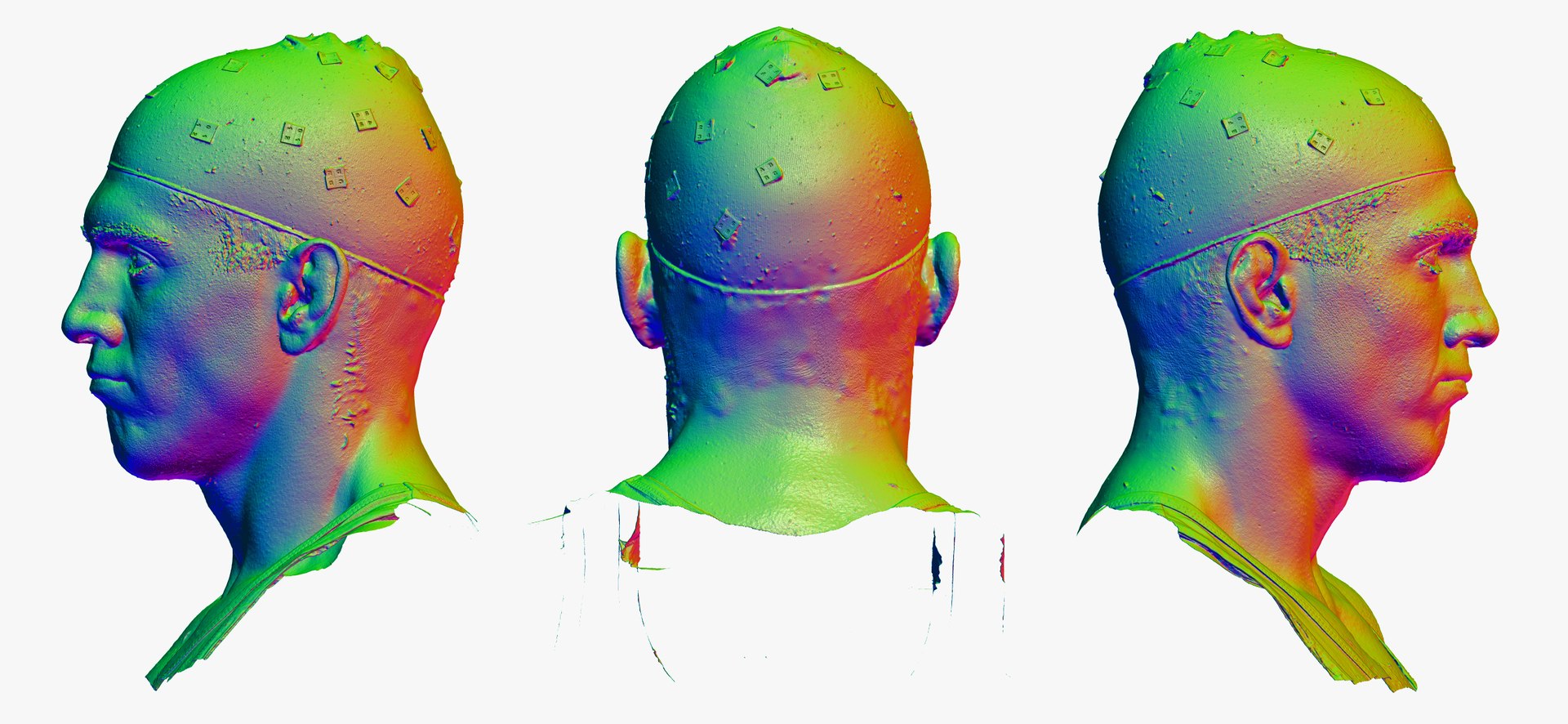 Mike human head pose 3D - TurboSquid 1592779