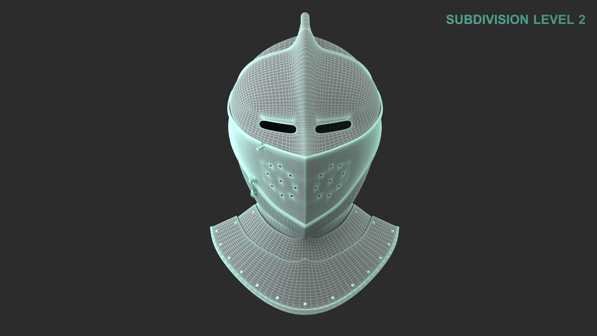 3D Knight Helmet - TurboSquid 1968548