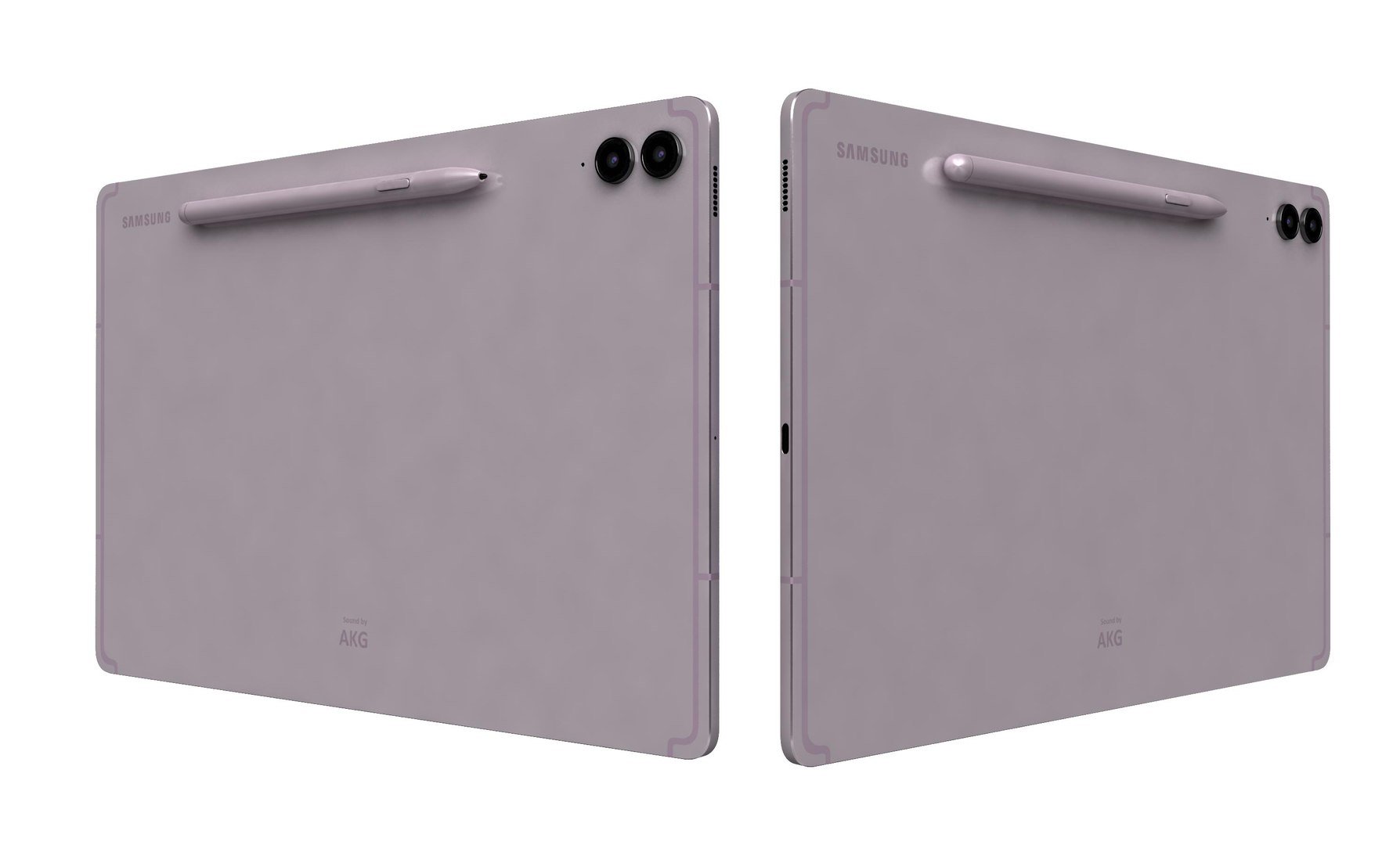 Samsung Galaxy Tab S9 FE Plus Pink 3D Model - TurboSquid 2145449