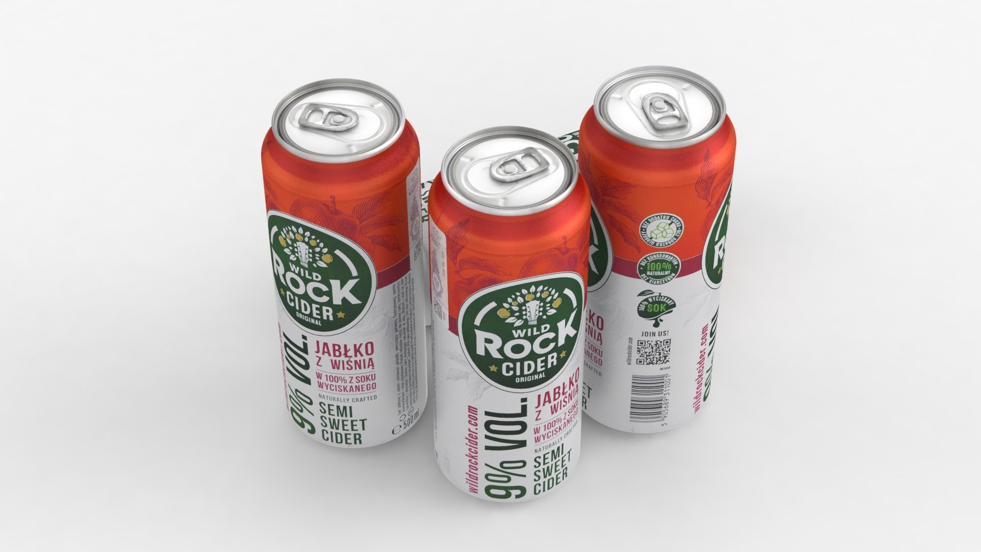 3D Model Alcohol Can Wild Rock Cider Original 500ml 2022 - TurboSquid ...