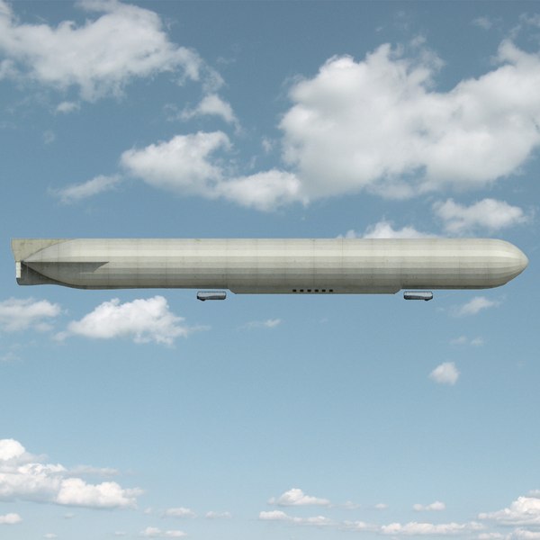 zeppelin lz 21 3d model
