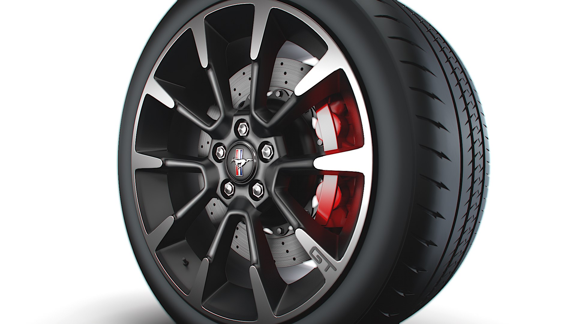 FordMustangOEMrim 3D Model - TurboSquid 2021856