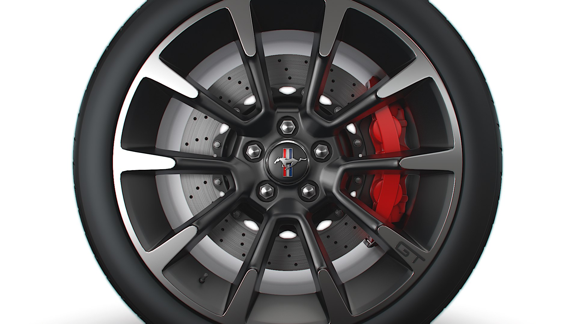 FordMustangOEMrim 3D Model - TurboSquid 2021856