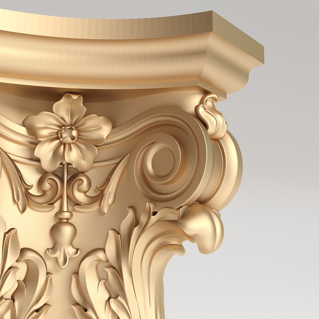 Max Decorative Capitals Kl 006