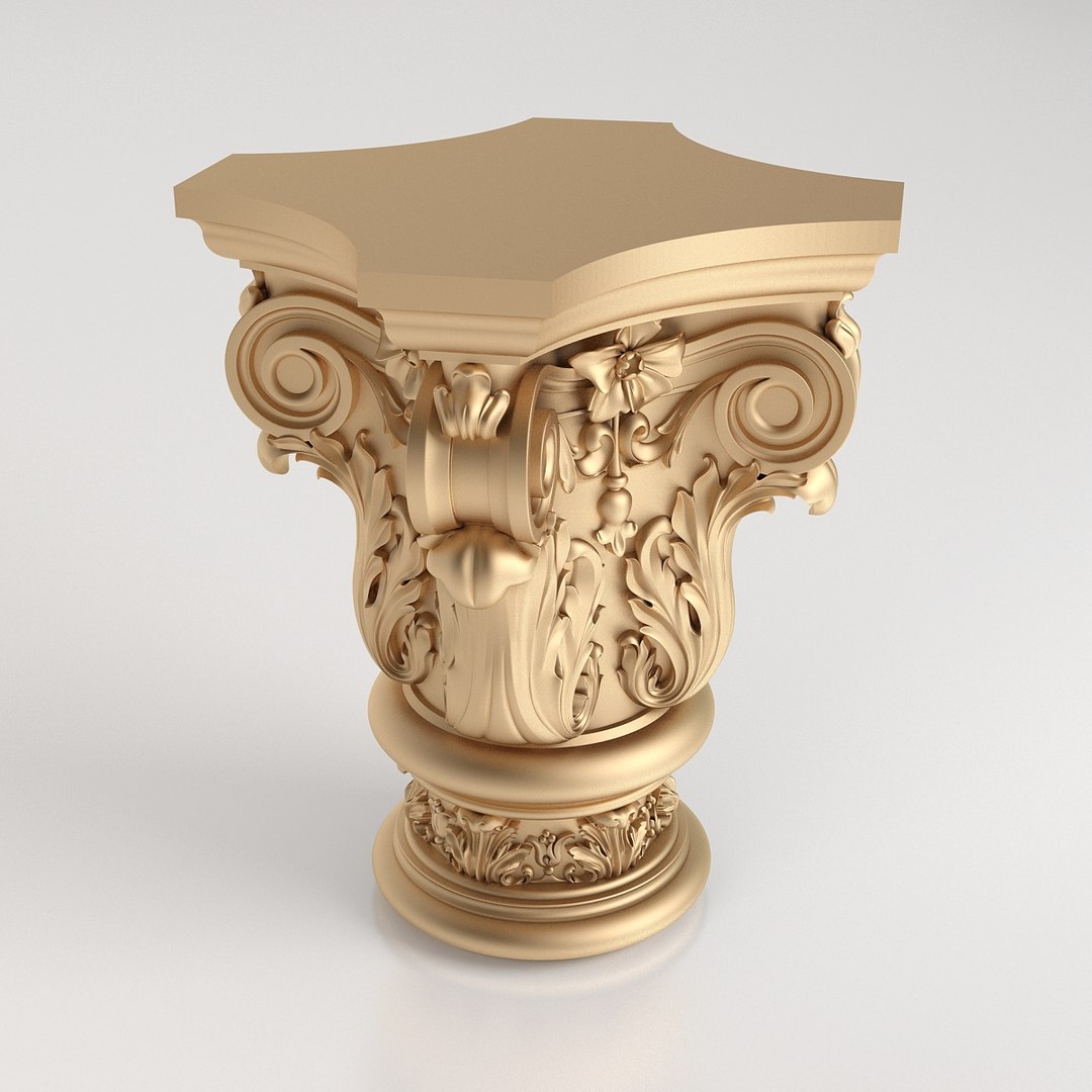 Max Decorative Capitals Kl 006