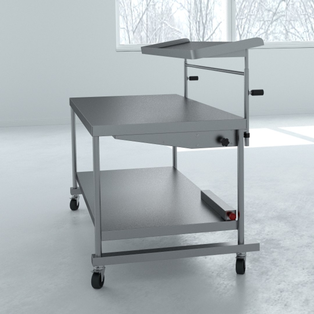 3D Speciality Table Station - TurboSquid 1222747