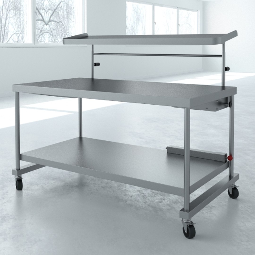 3D Speciality Table Station - TurboSquid 1222747