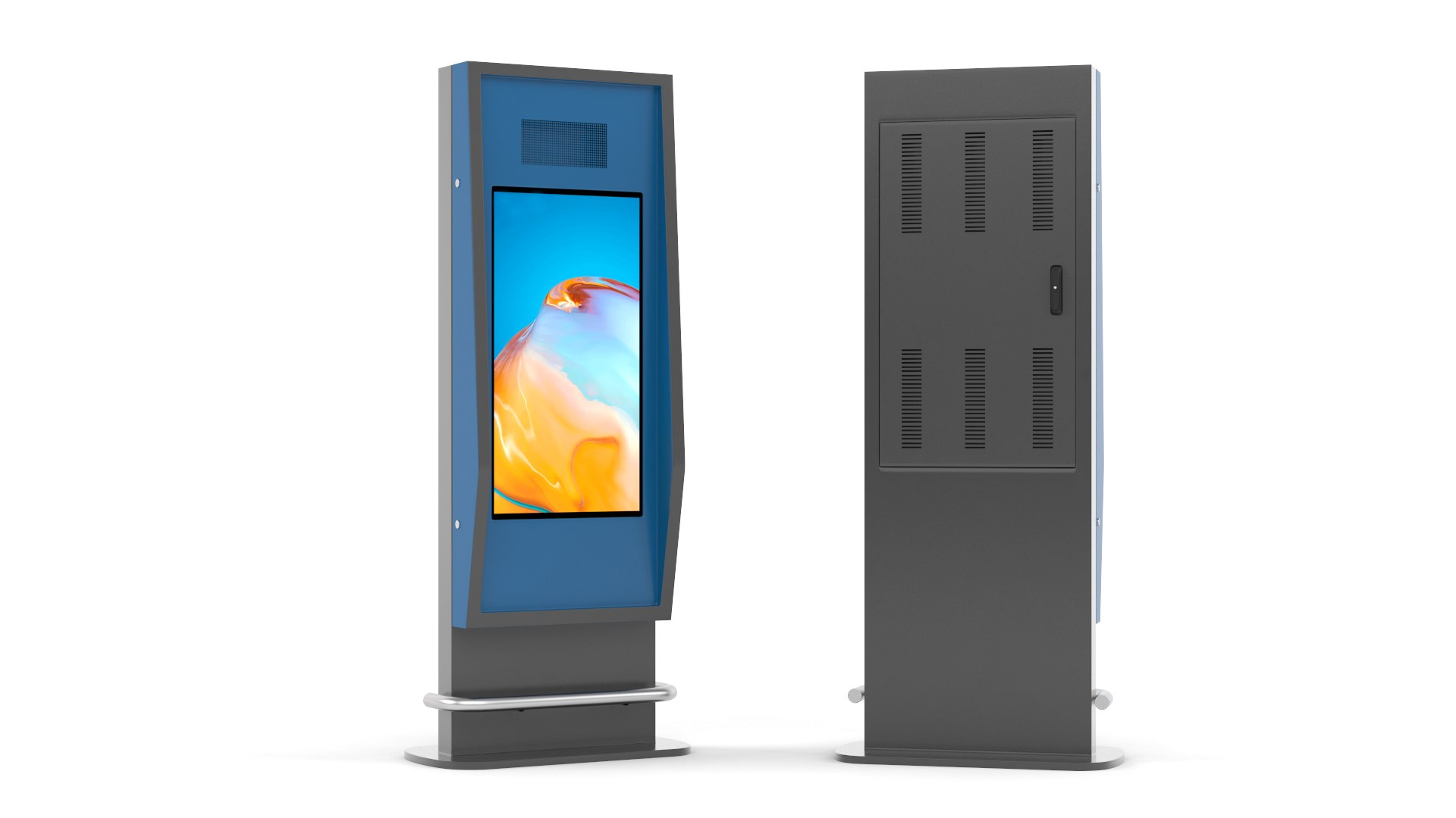 3D Model Electronic Kiosk - TurboSquid 2271729