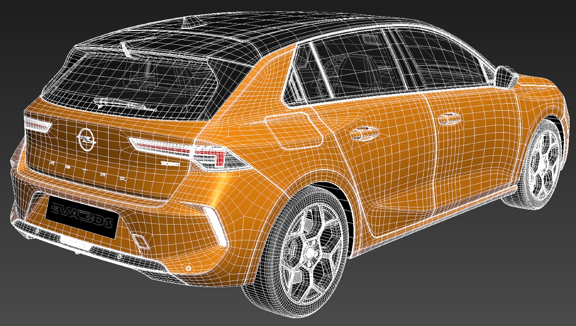 3D Opel Astra 2021 Model - TurboSquid 1900690