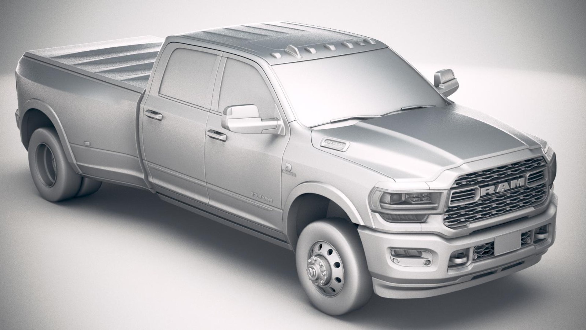 Dodge Ram 3500 3D Model - TurboSquid 1398780