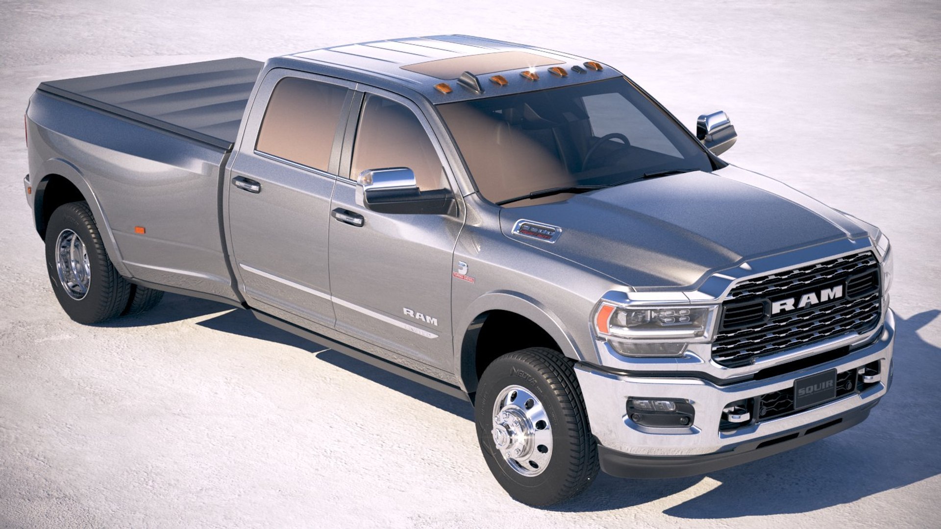 Dodge Ram 3500 3D Model - TurboSquid 1398780