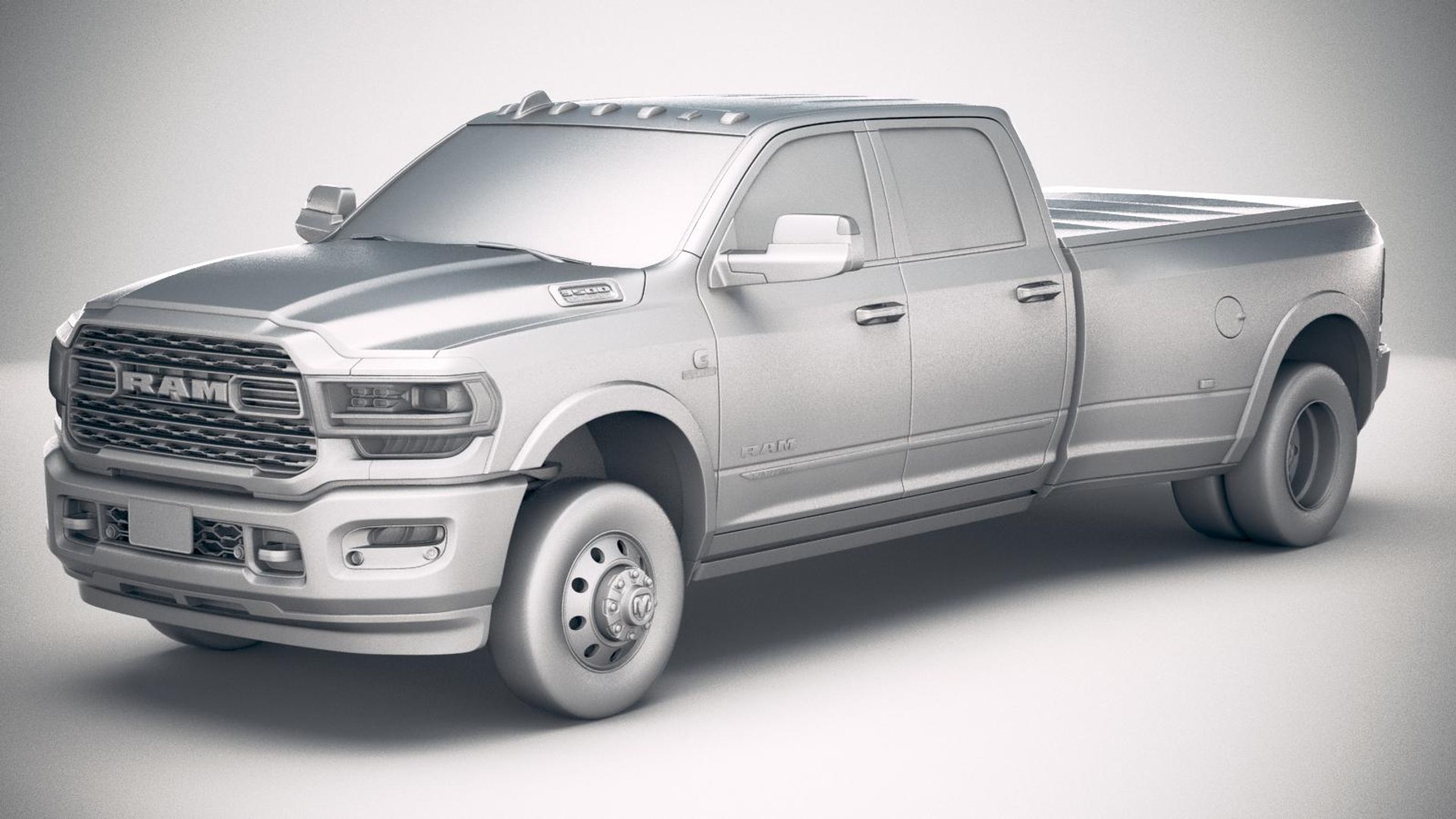 Dodge Ram 3500 3D Model - TurboSquid 1398780