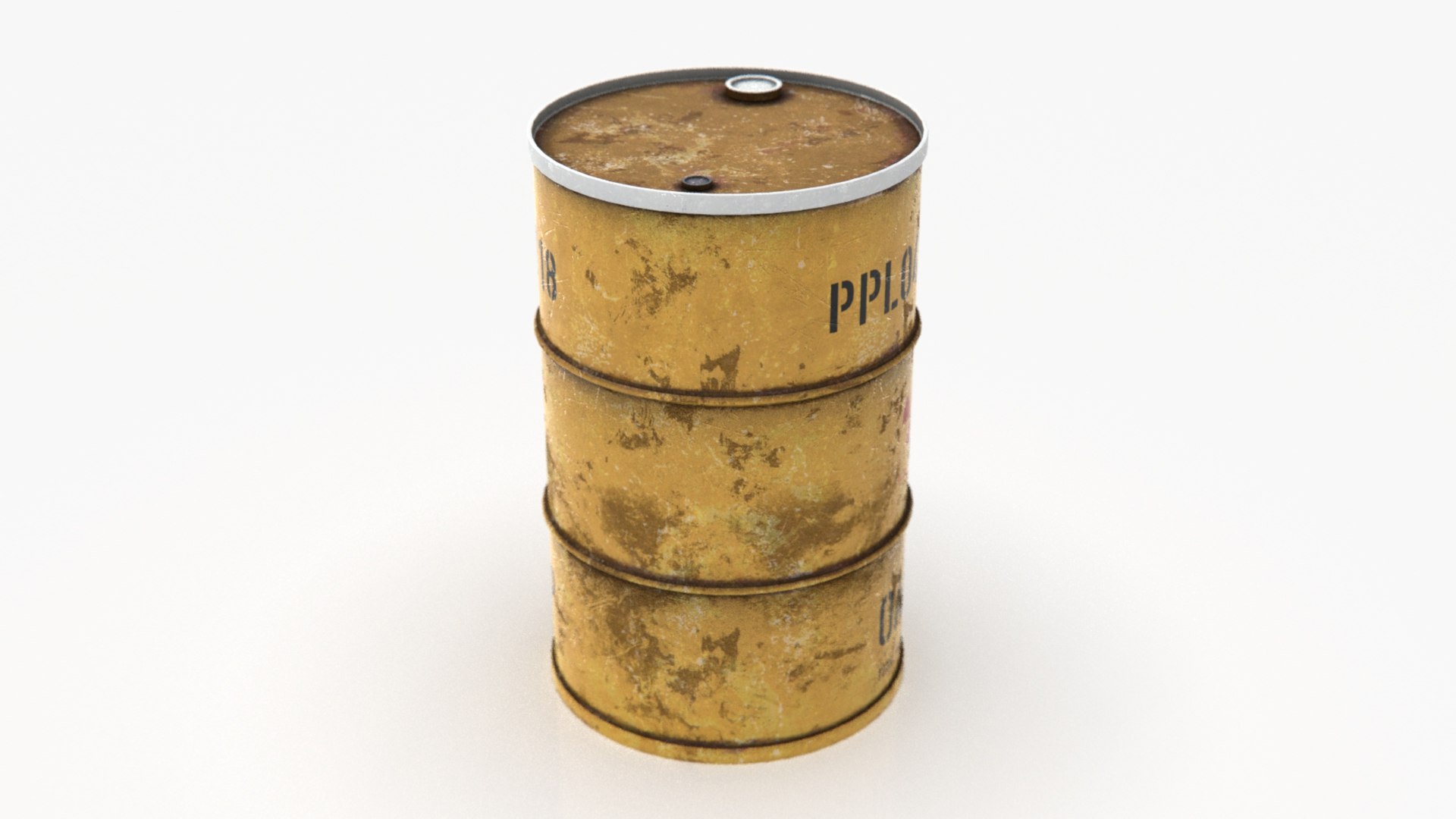 Radioactive Waste Barrel 3D - TurboSquid 1994965