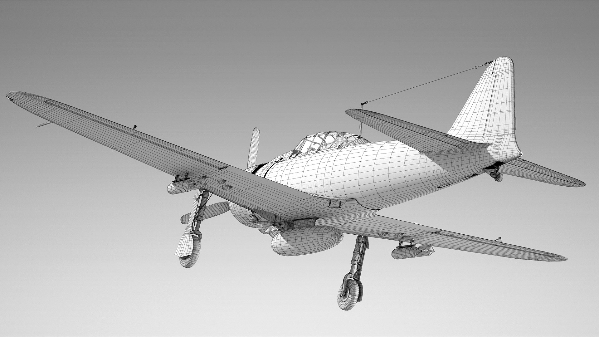 3D Mitsubishi A6M3 Zero - TurboSquid 1838429