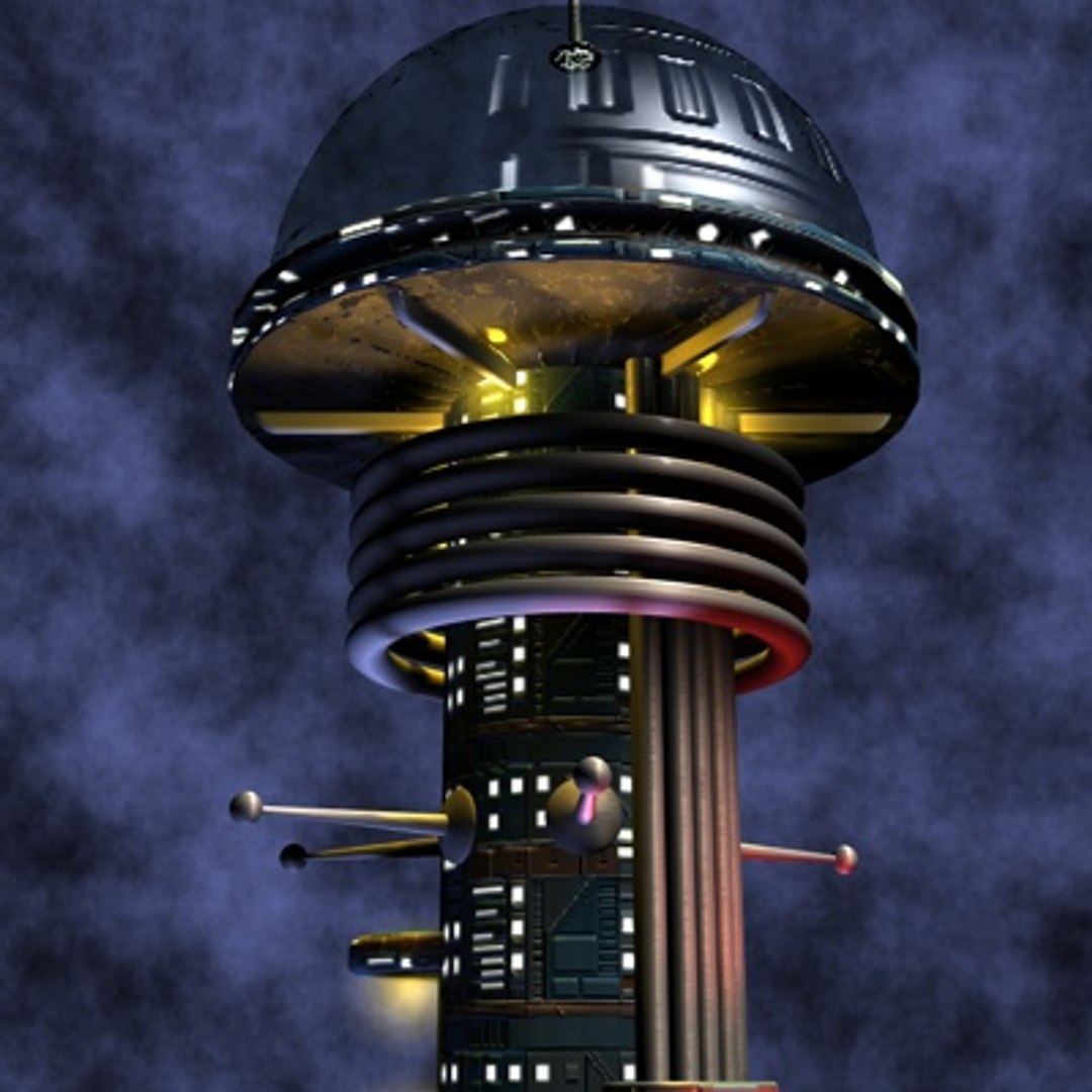 Si Fi 3d Model