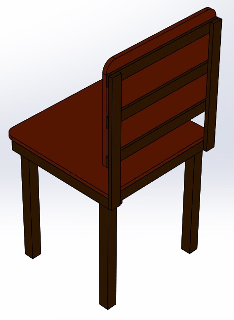 Chair Solidworks 3D Model - TurboSquid 1227569