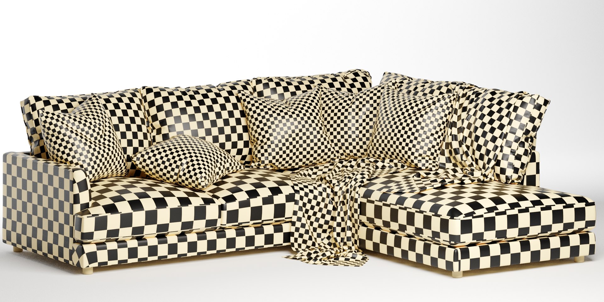 3D Haven Sectional Sofa - TurboSquid 2142185