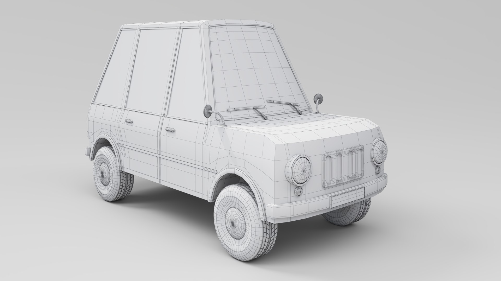 Cartoon 4x4 Car for Animation Projects 3D model - TurboSquid 2082488