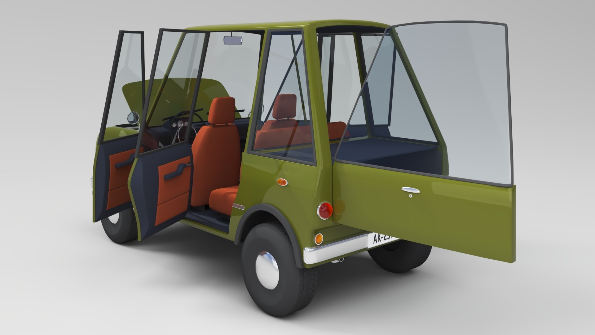 Cartoon 4x4 Car for Animation Projects 3D model - TurboSquid 2082488