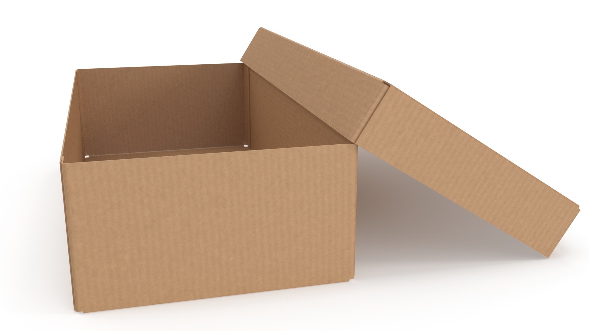3D Model Cardboard Box 09 - TurboSquid 1732990