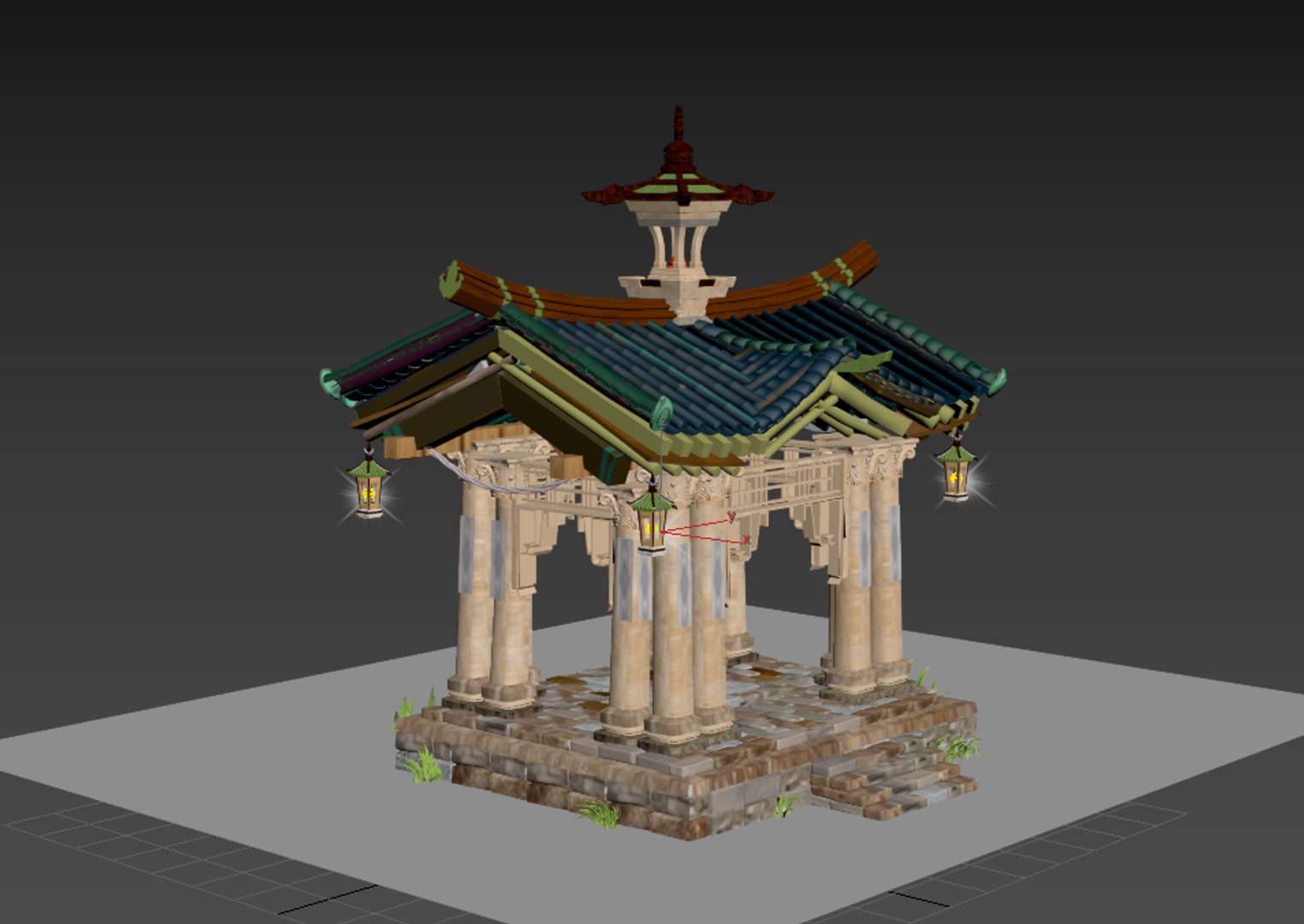 3D Pagoda Architecture - TurboSquid 1461803