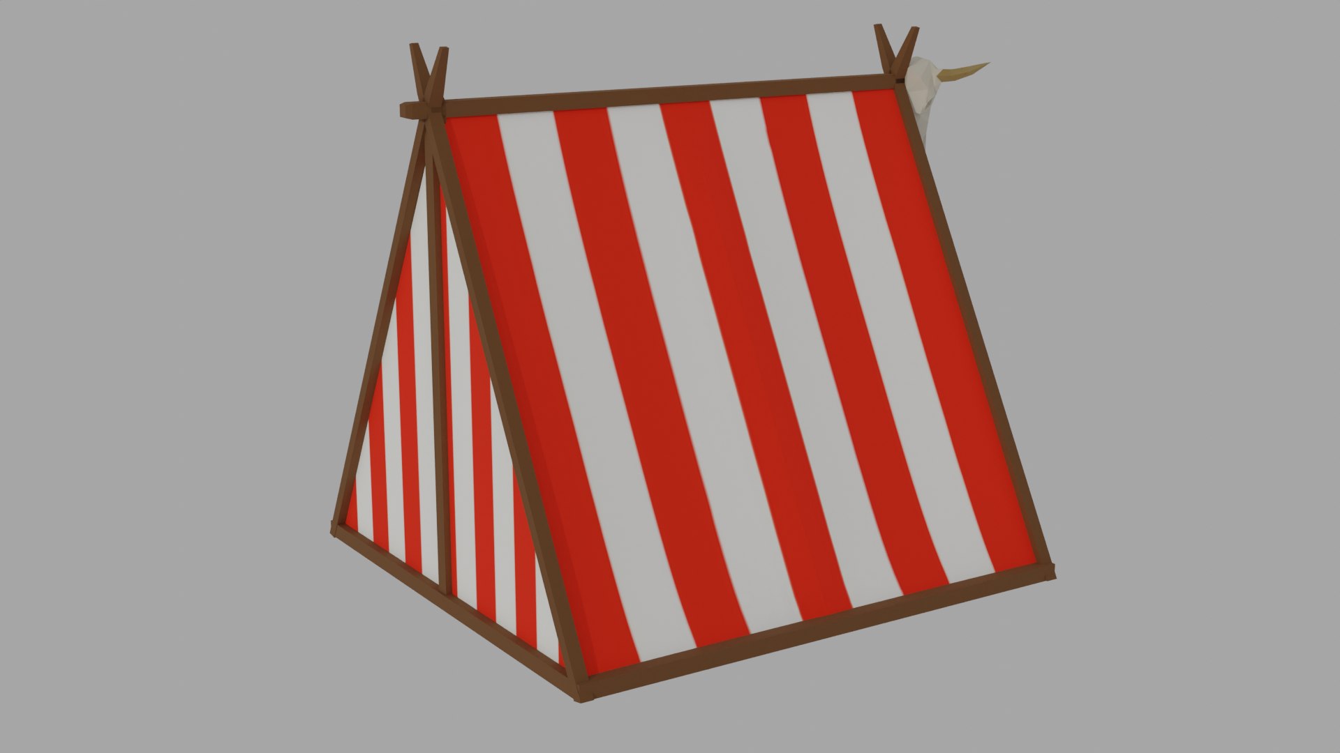 Low Poly Tent 3D Model - TurboSquid 1968519