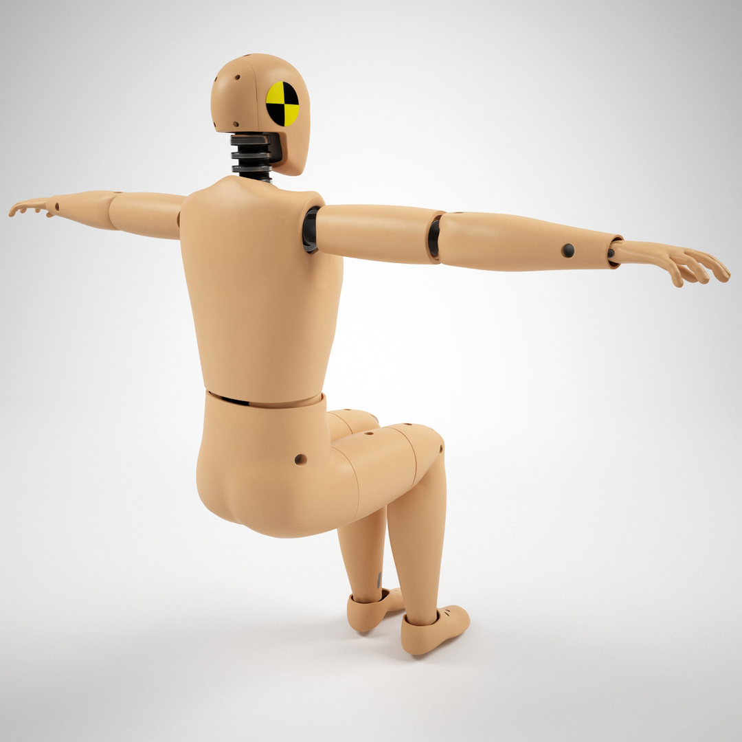 3ds max crash test dummy hibrid