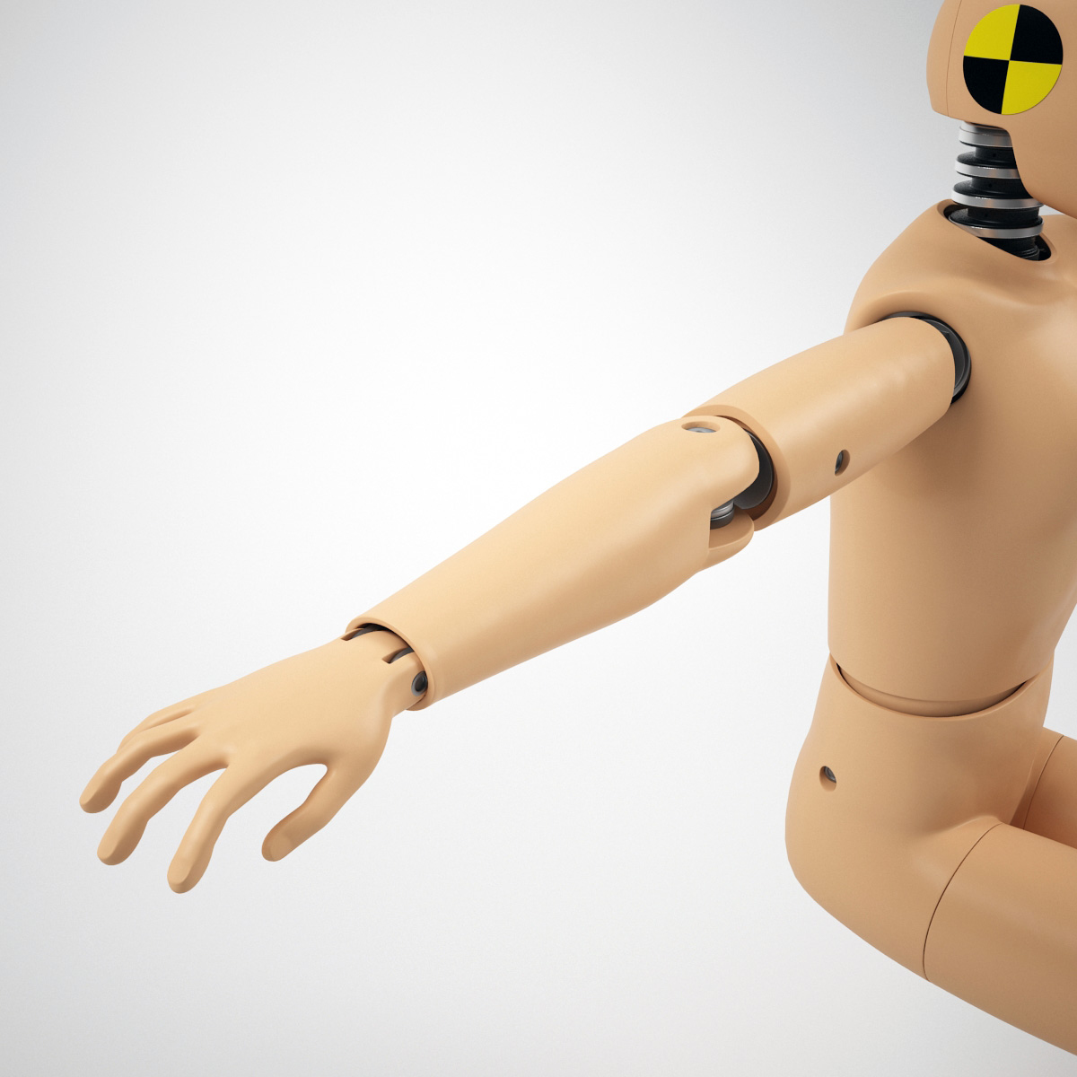 3ds max crash test dummy hibrid