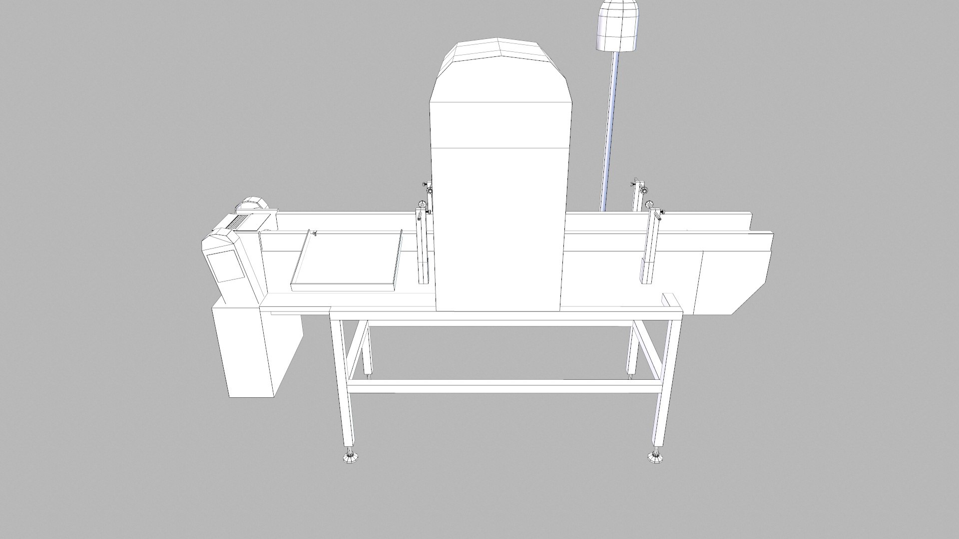 Metal Detector Machine 3D Model - TurboSquid 2331239