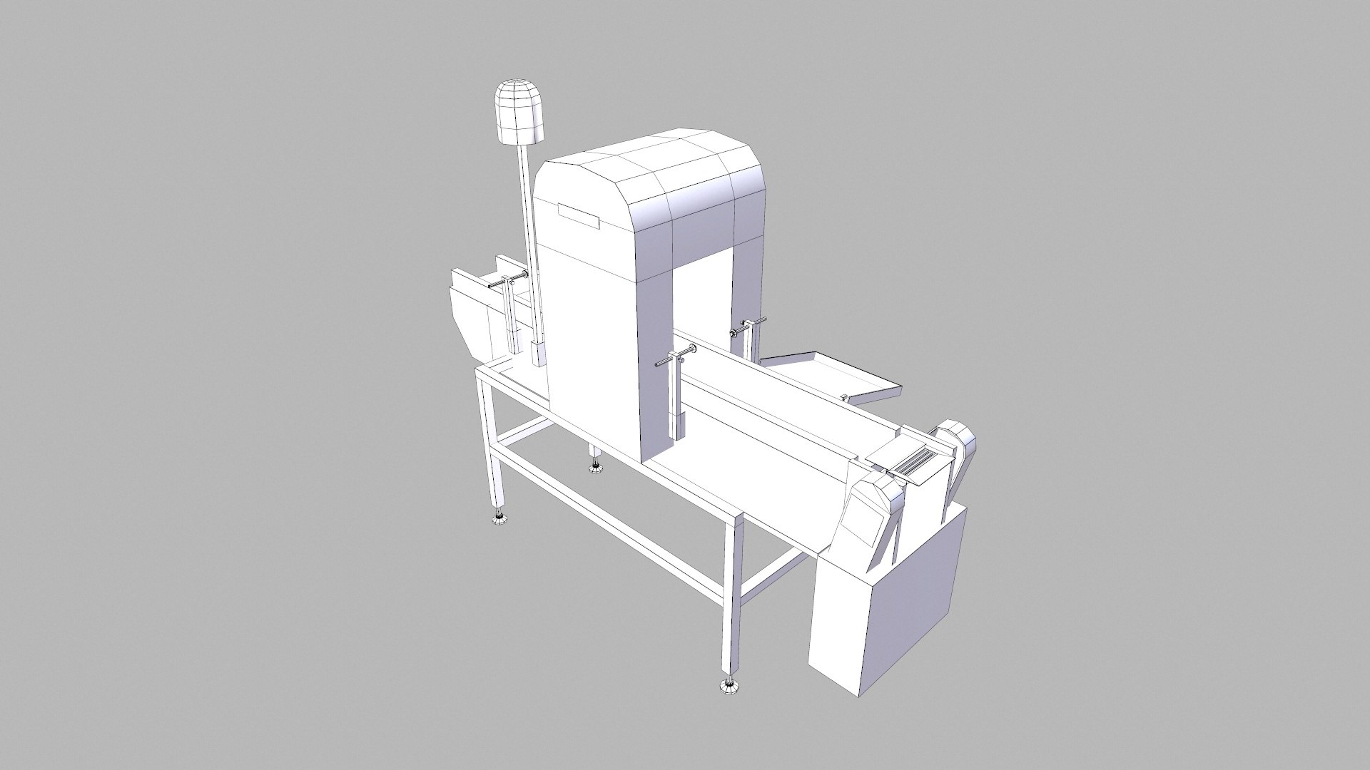 Metal Detector Machine 3D Model - TurboSquid 2331239