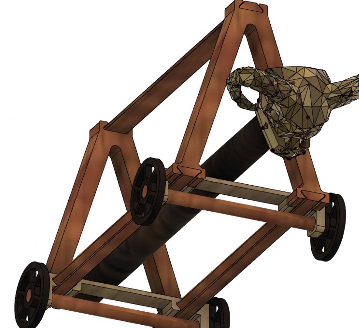 Battering Ram Model - TurboSquid 1463259