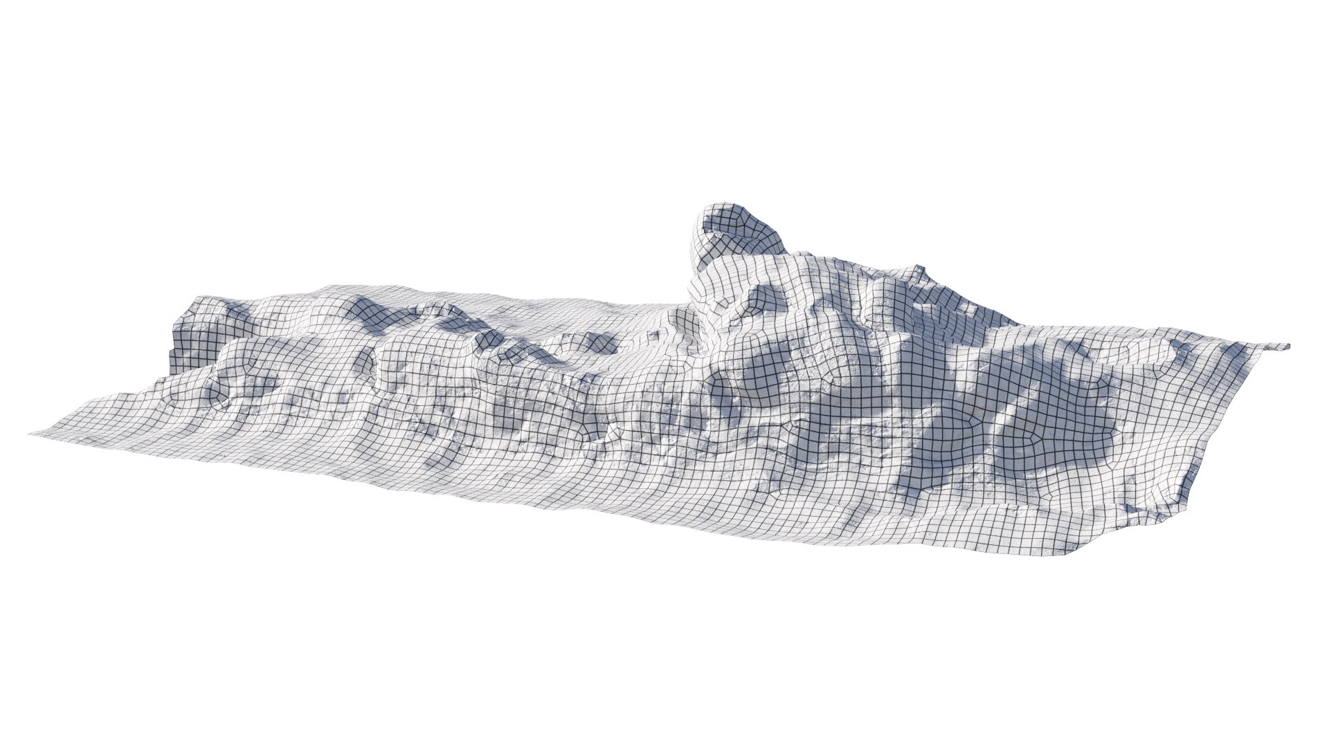 3D Model Winter Snow Pile 2 - TurboSquid 1890655