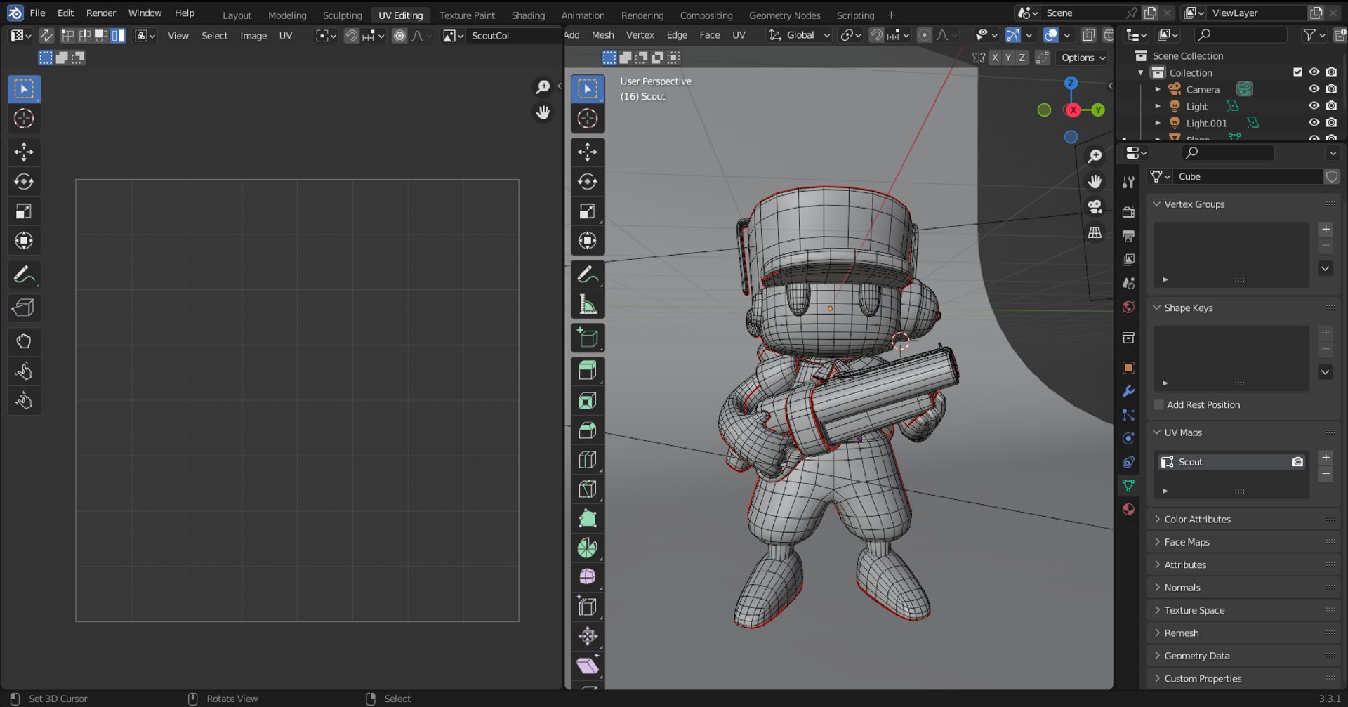Scout TF2 3D Model - TurboSquid 1976352