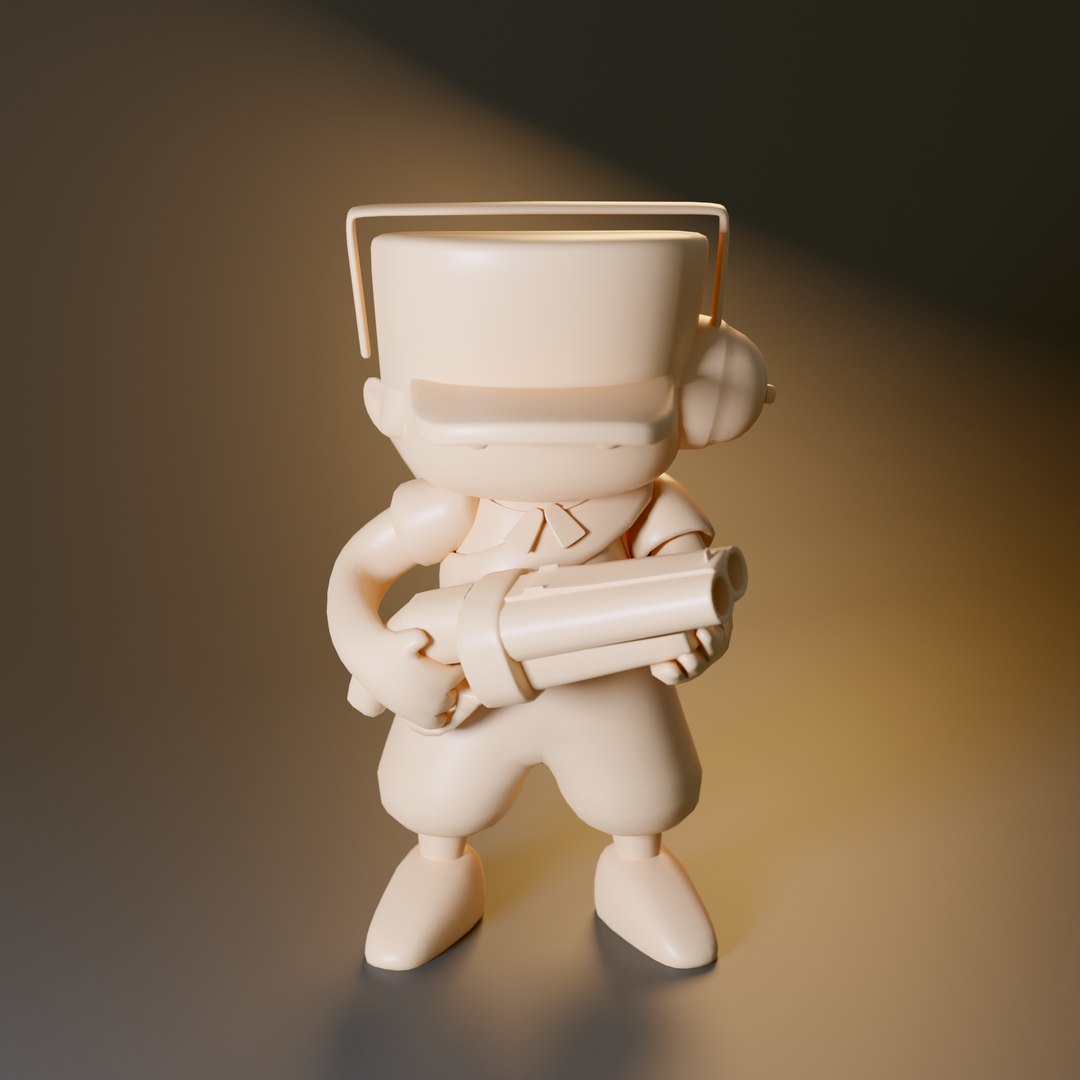 Scout TF2 3D Model - TurboSquid 1976352