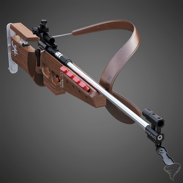 3dsmax biathlon rifle