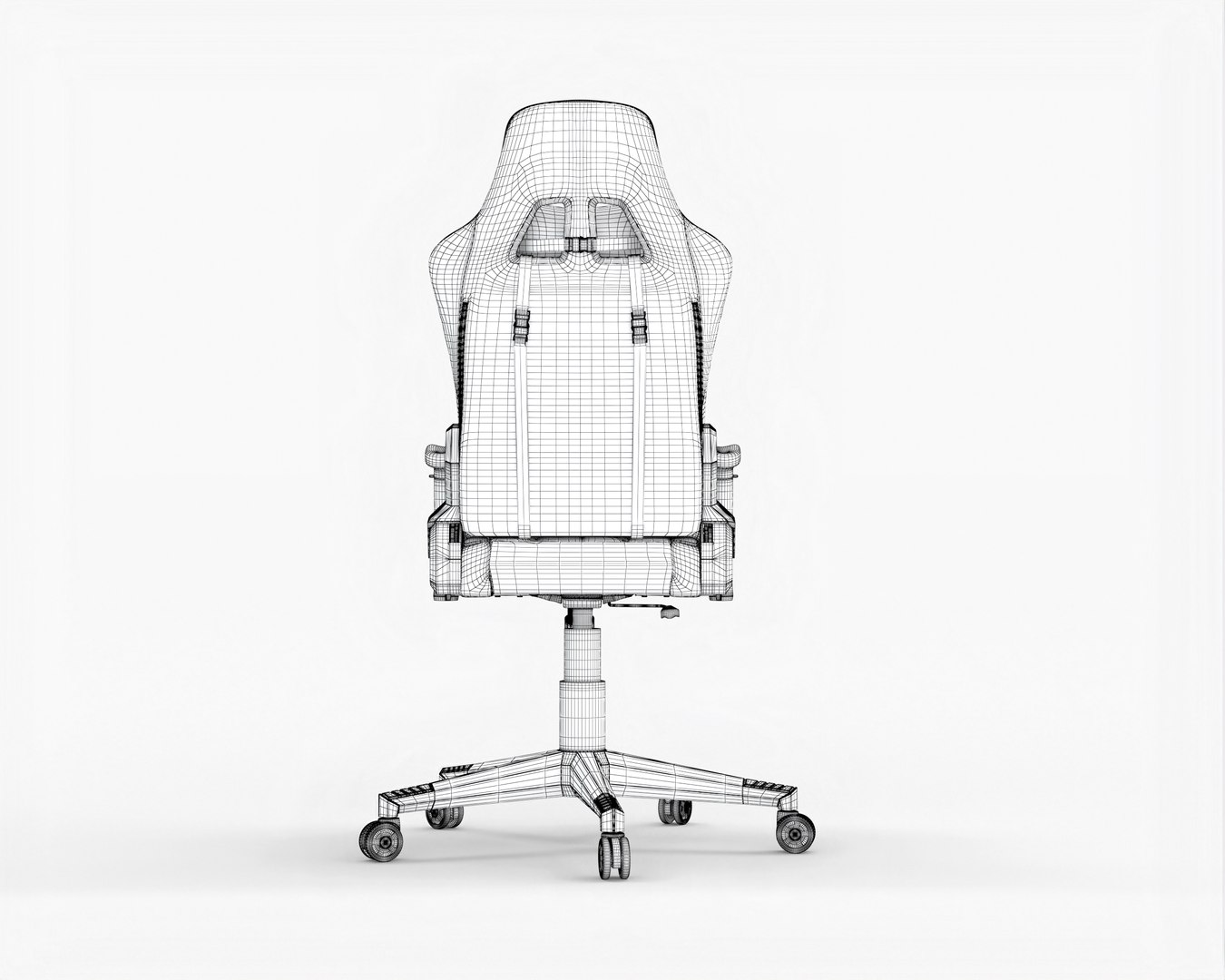 3D GTFORCE PRO GT RECLINING SPORTS RACING GAMING CHAIR - TurboSquid 2069575